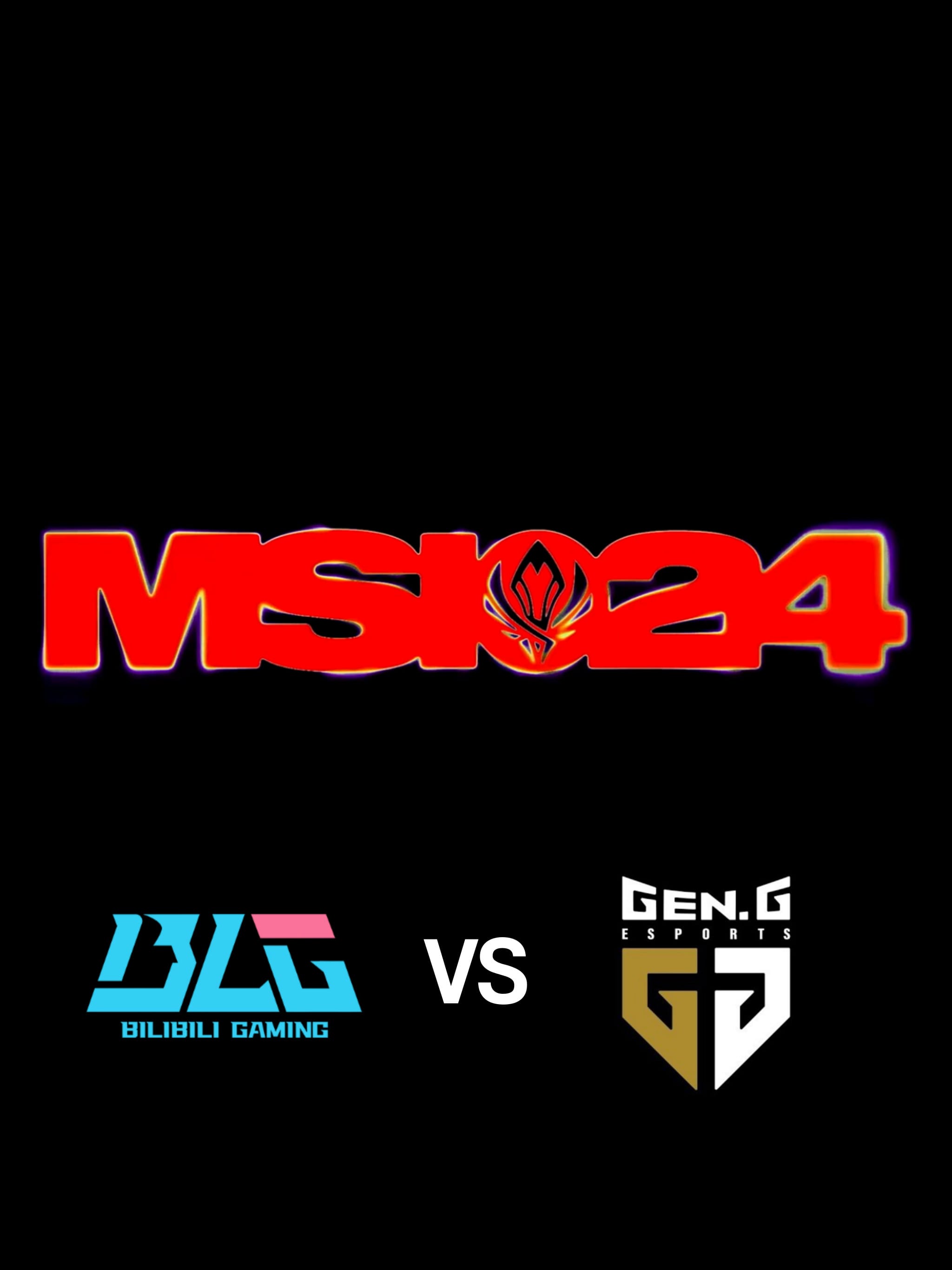 리그오브레전드 MSI 2024 브래킷 스테이지 결승 경기 BLG vs GEN.G 1:3 젠지 승리 우승