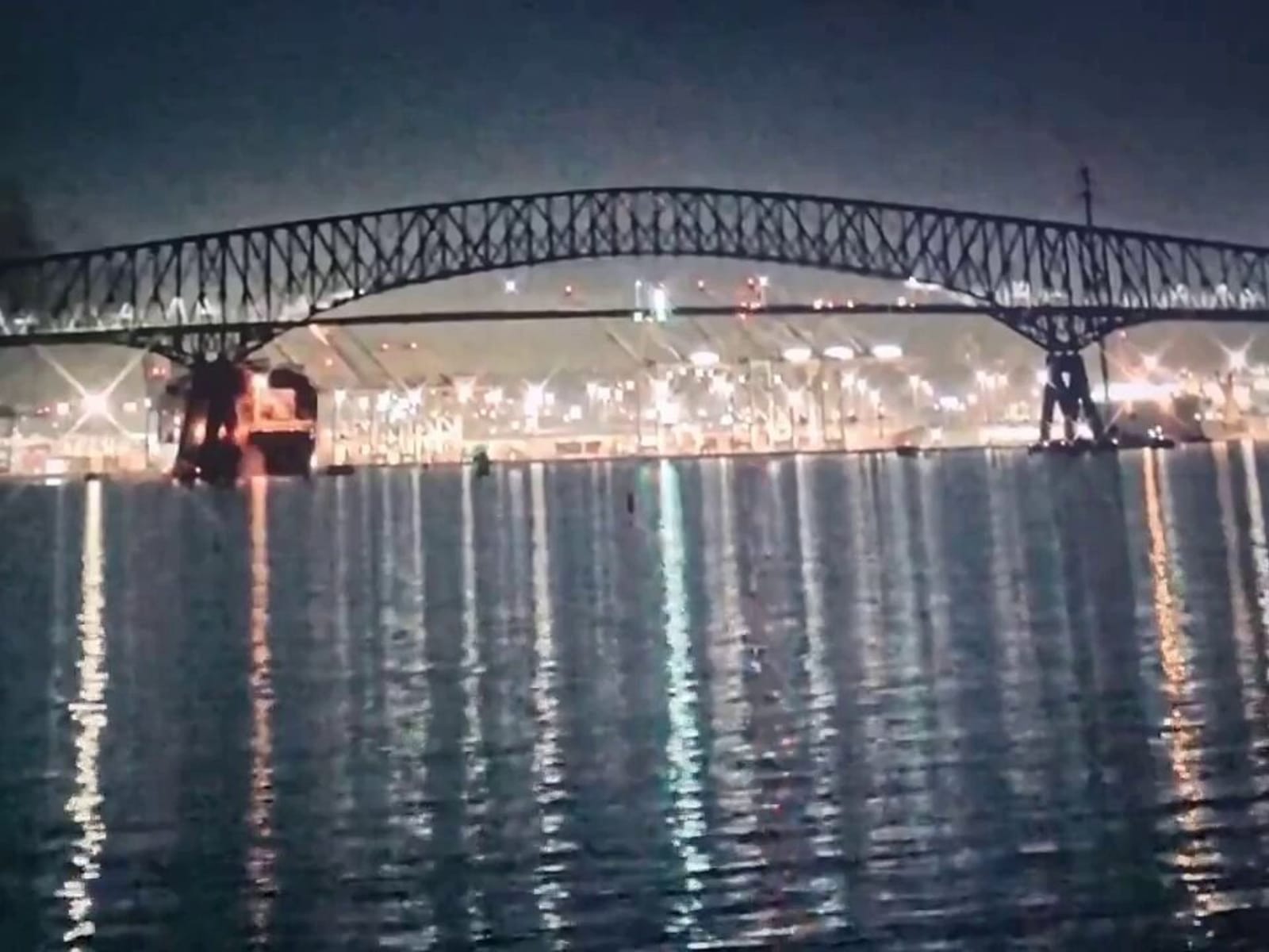 Collapse of the Francis Scott Key Bridge in Baltimore, Maryland